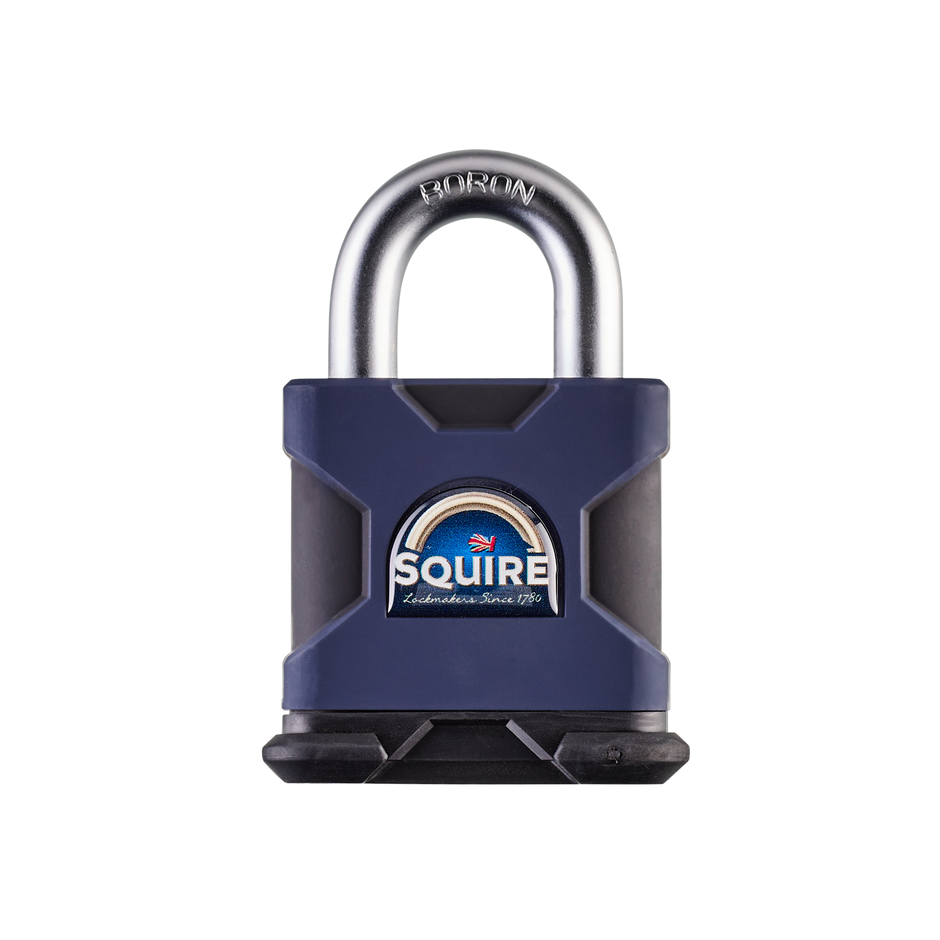 Squire Stronghold Heavy Duty Closed Shackle Padlock | Boron Steel ...