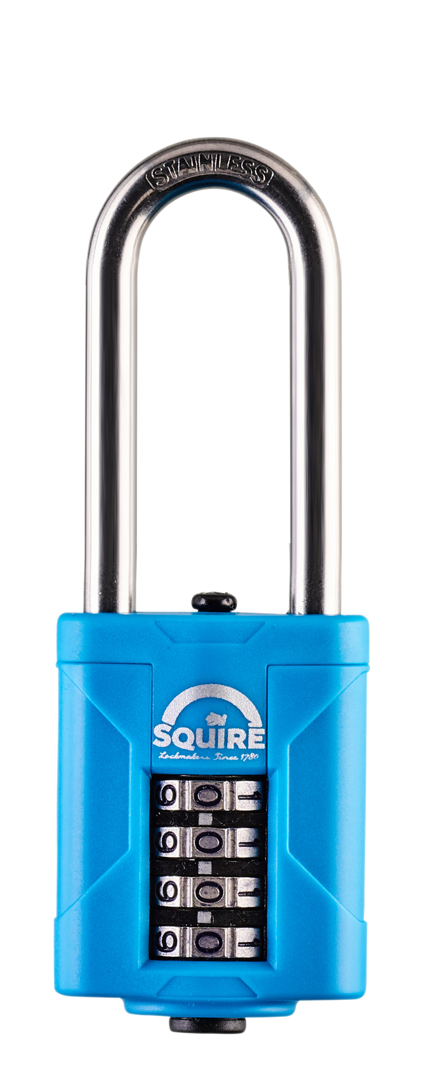 Squire Marine Combination Padlock | 2.5inch Extra Long Shackle | CP50S ...