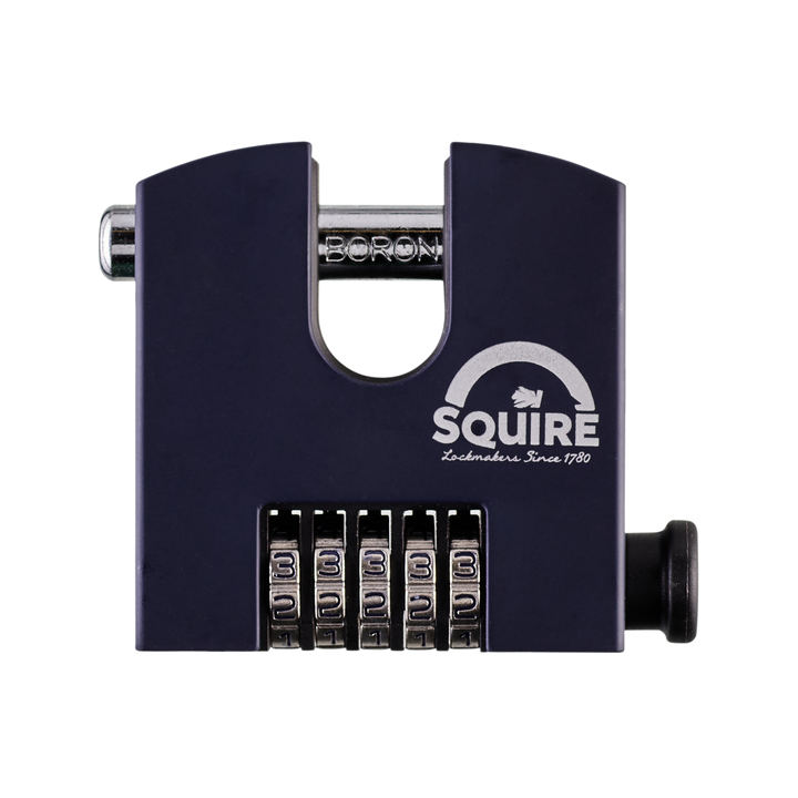 Squire Stronghold Straight Boron Shackle Freight Container Lock| WS75S ...